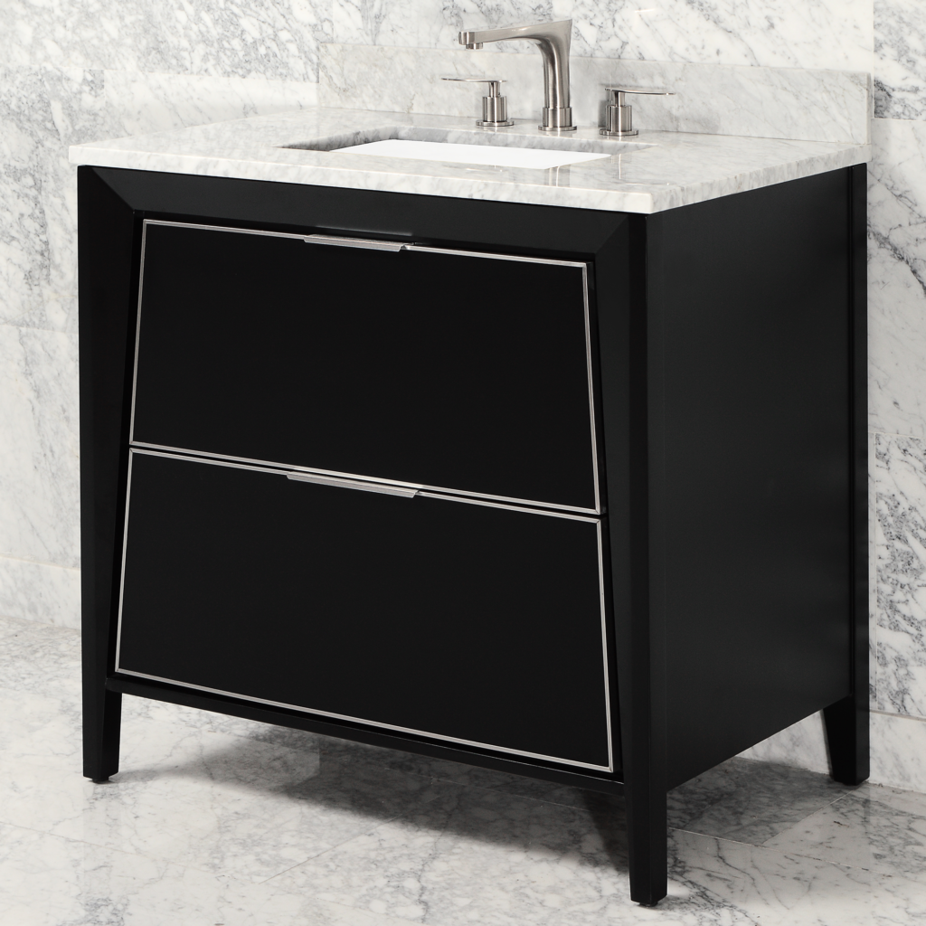 CANTO Metal Trim 36-in Single-Basin Vanity – ICERA
