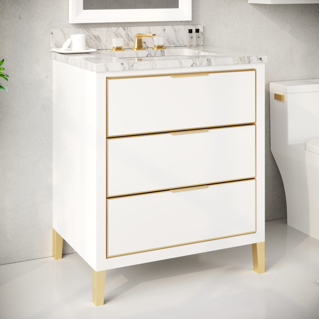 MUSE Metal Trim 30-in Single-Basin Vanity – ICERA